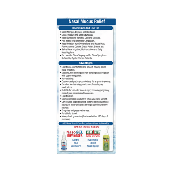 NeilMed Sinus Rinse Starter Kit with 5 Packets