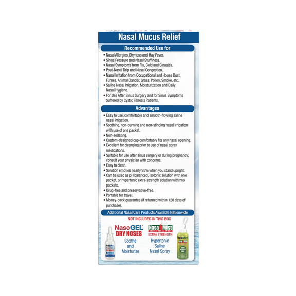 NeilMed Sinus Rinse Starter Kit with 5 Packets