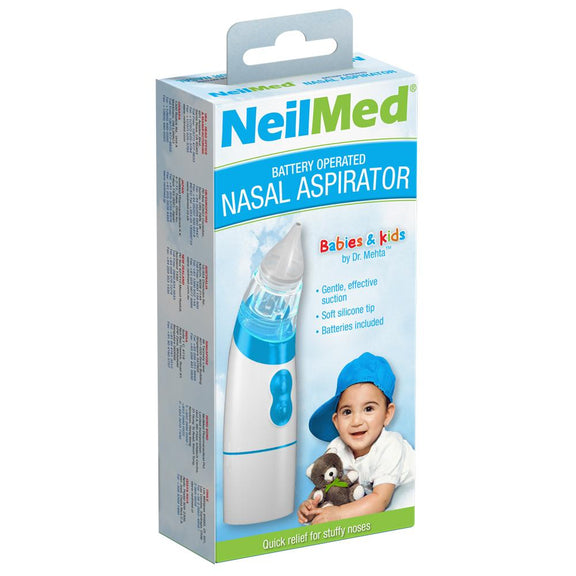 Battery powered nose suction store